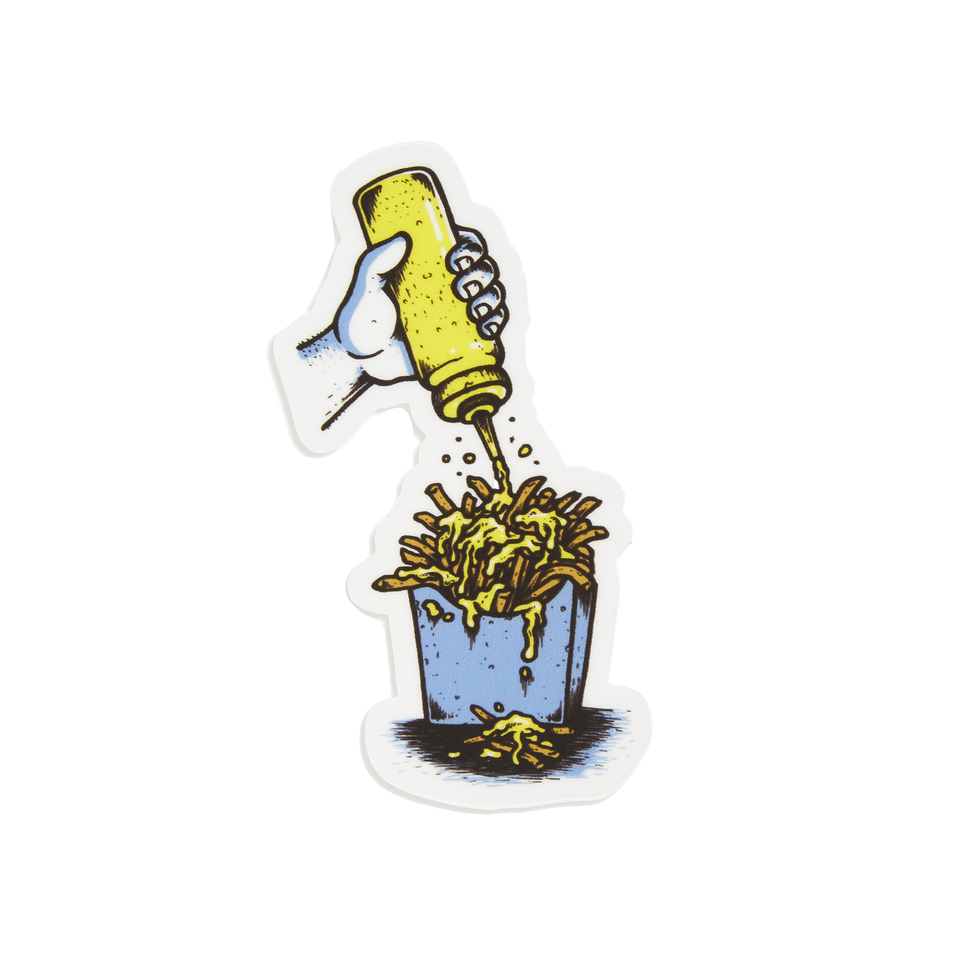 Mustard On My Fries Sticker