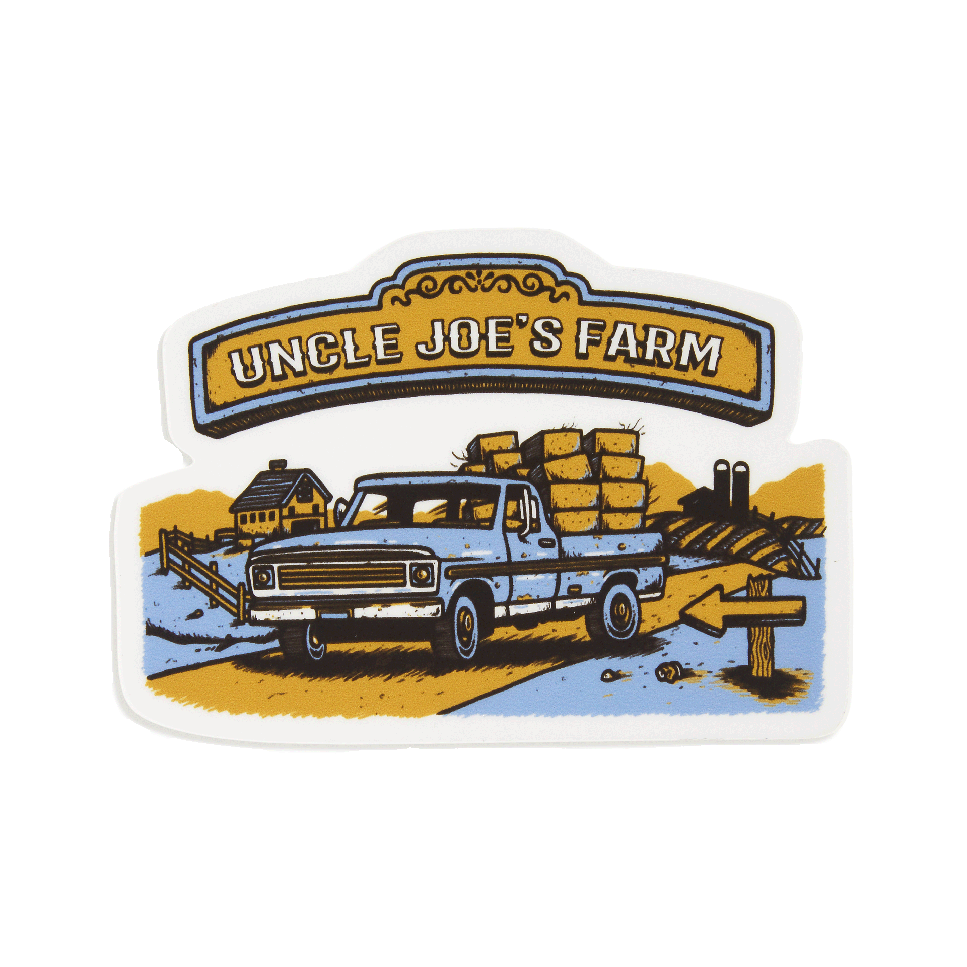Uncle Joe's Farm Sticker